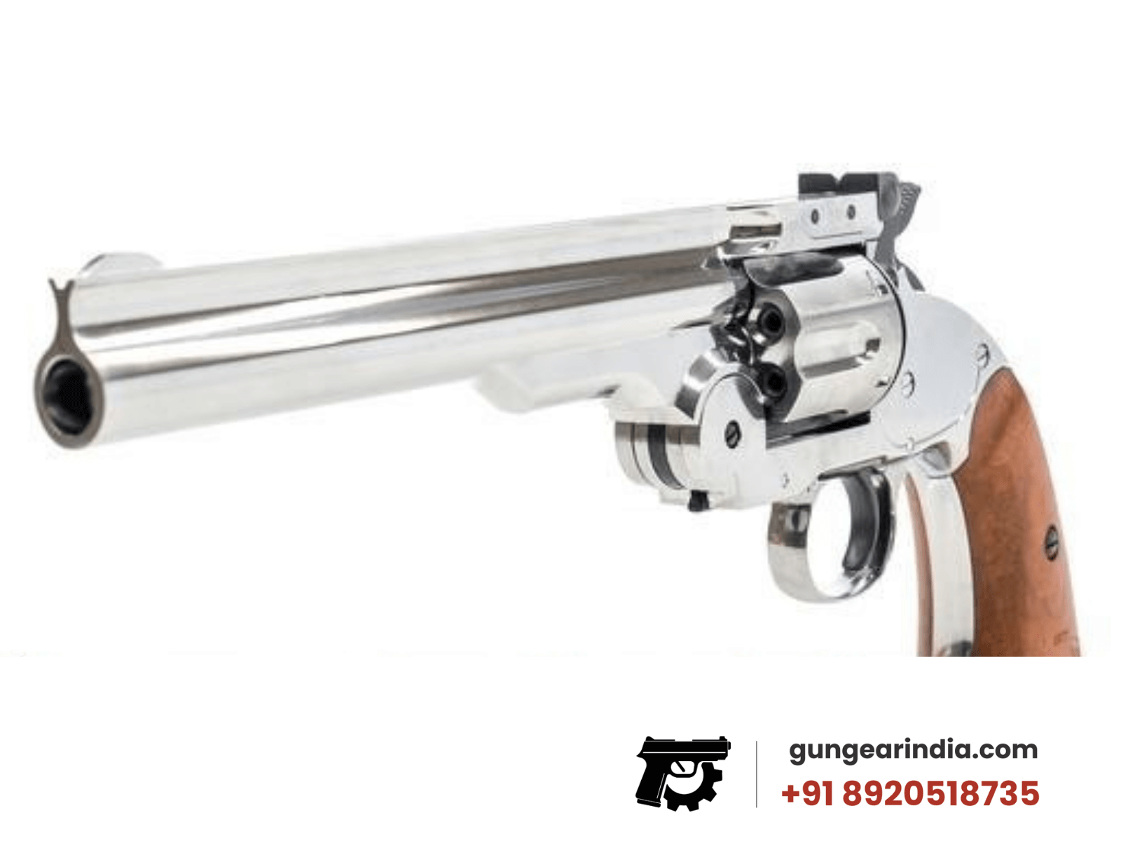 Barra Airguns Schofield No. 3 Revolver - .177 CO2 Full Metal Air ...
